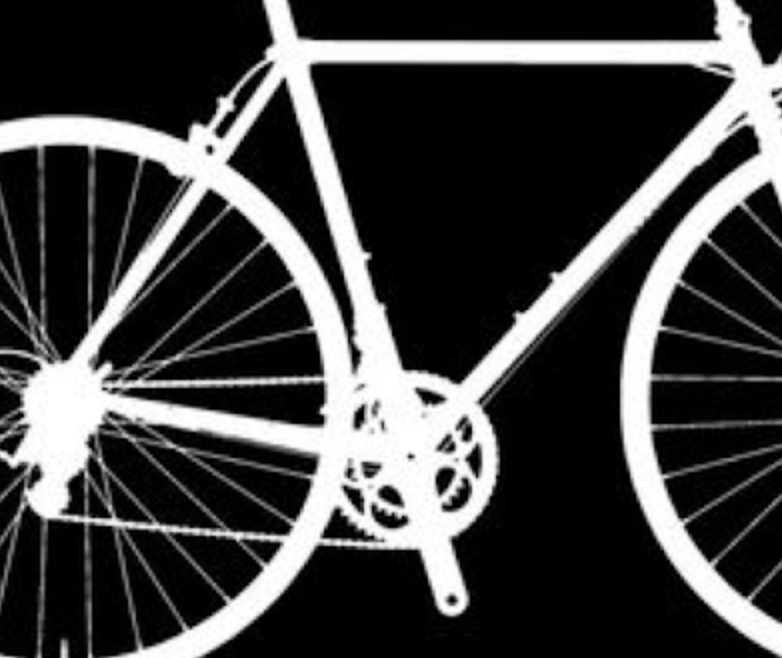 POSITIVE AND NEGATIVE SPACE BICYCLES