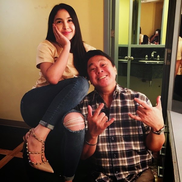Julia Barretto posts photo with father Dennis Padilla on Instagram
