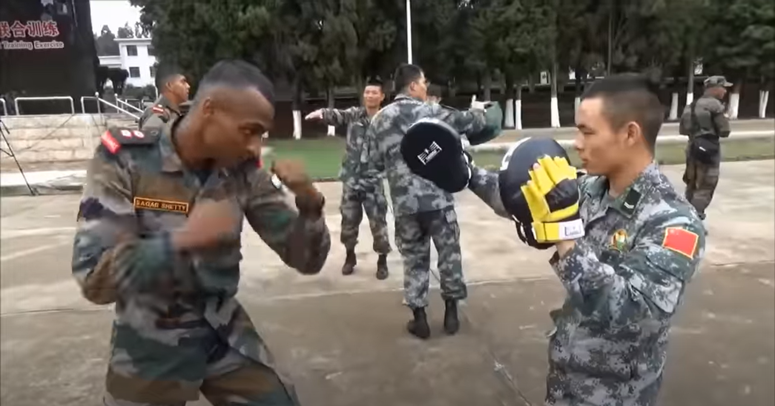 Hand-to-Hand Combat at the Top of the World