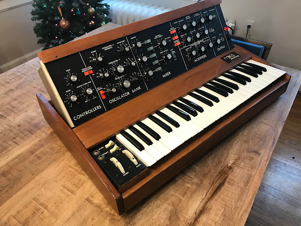 MATRIXSYNTH: Vintage Restored Moog Mini Moog Model D SN 9815