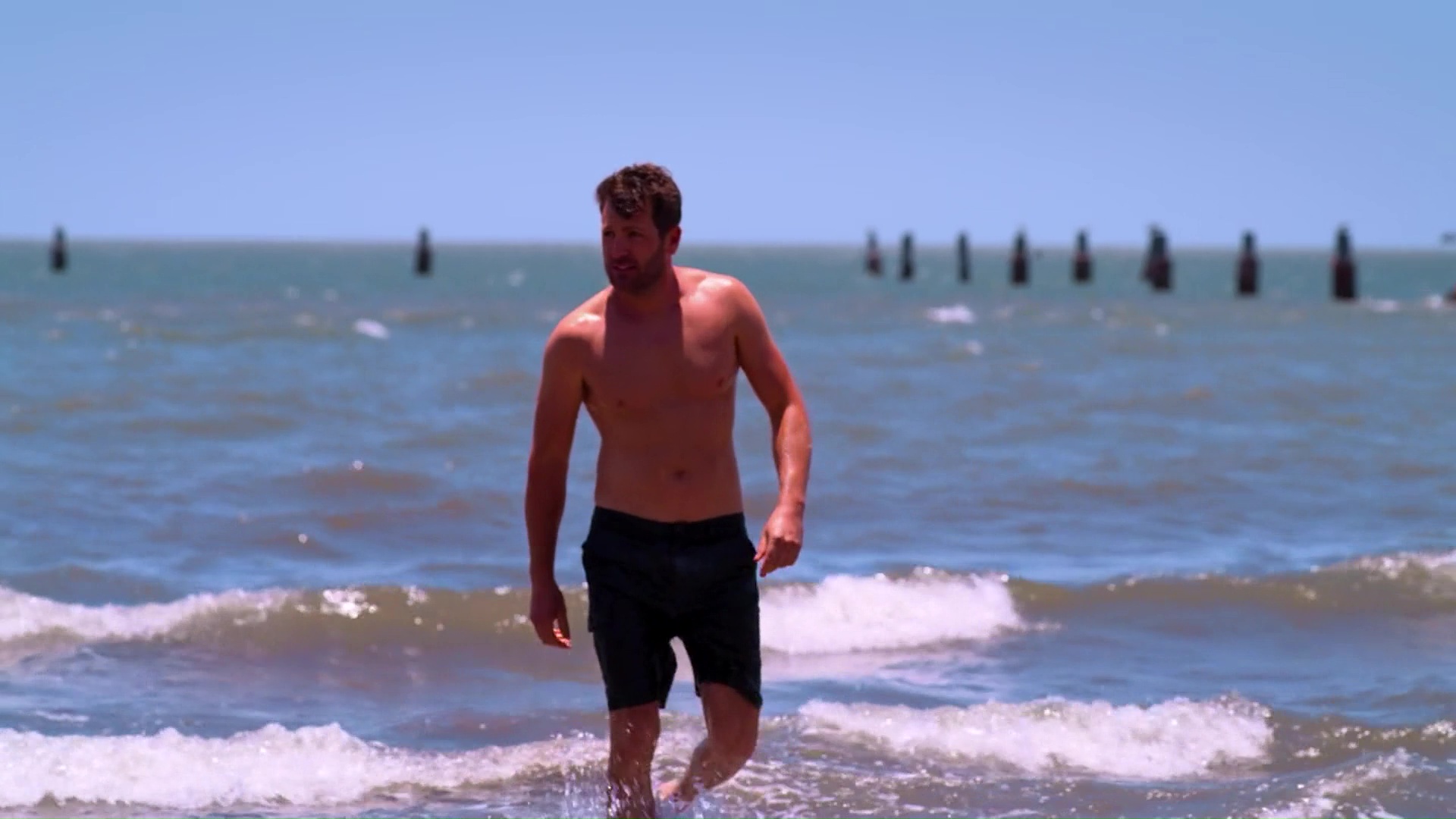 ausCAPS: Tim Ross shirtless in Romance On The Menu