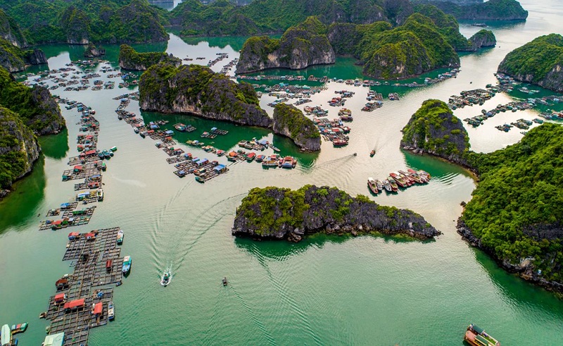 Ha Long Bay, Cat Ba - Nature Masterpiece Seen From The Sky