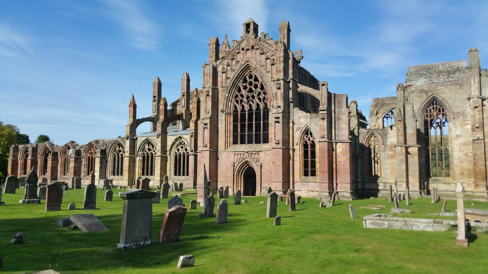 Optima Travel: Melrose Abbey, Melrose, Scotland, United Kingdom