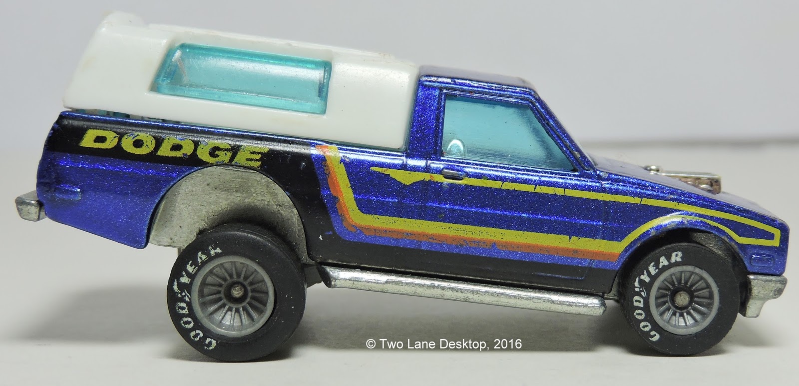 Hot Wheels Dodge D50 pickup and Vette Van