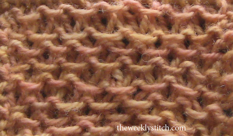 Pearl Stitch | The Weekly Stitch
