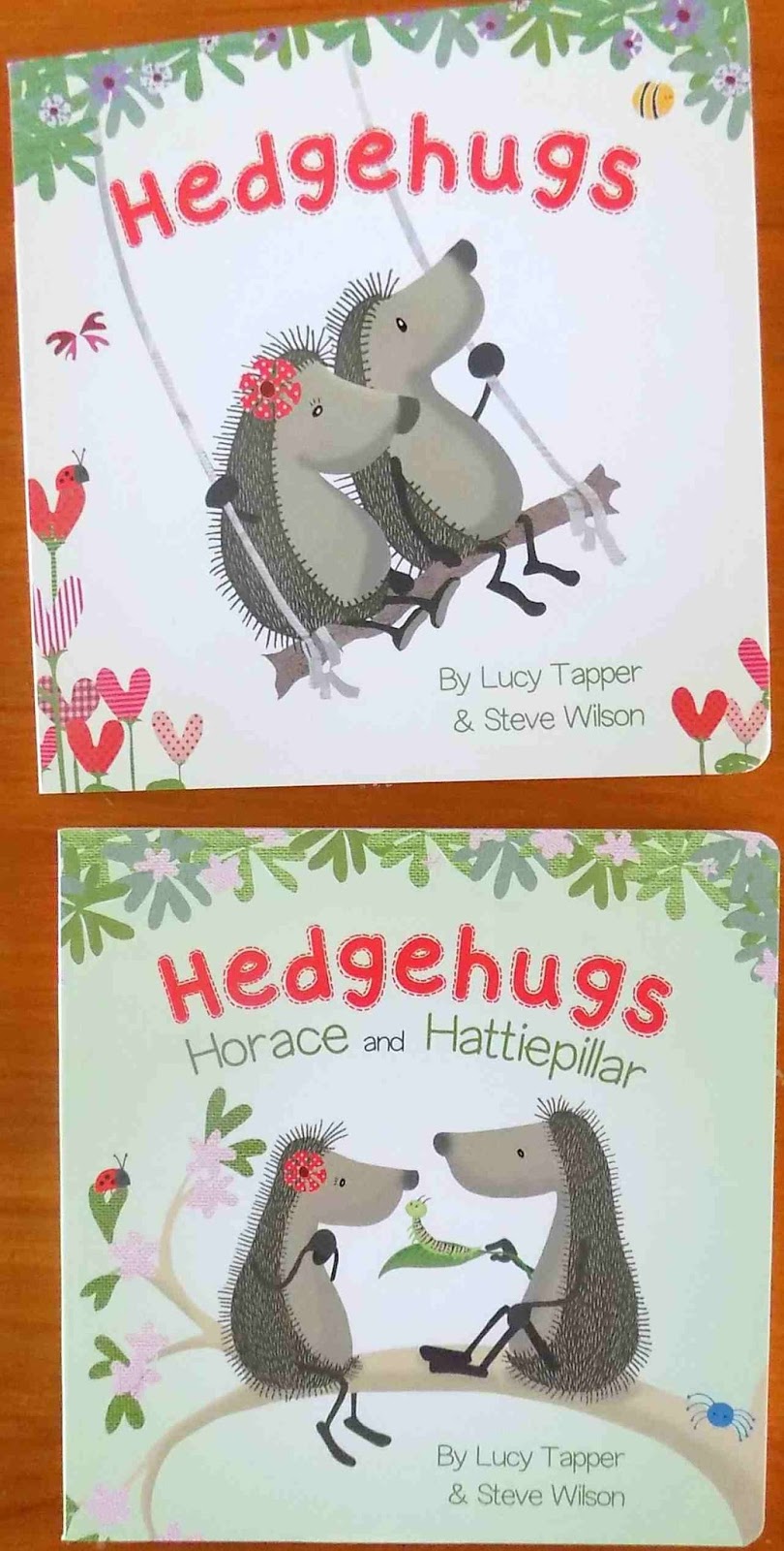 Madhouse Family Reviews: Picture book review : Hedgehugs board books