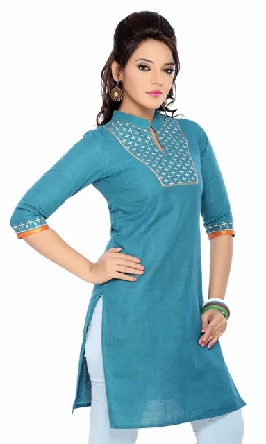 Latest Kurtis Collection 2014 | Fashion of Embroidered Kurtis ...