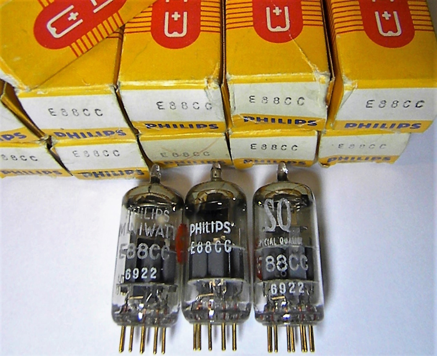 NOS Tube Store: PHILIPS E88CC SQ Holland