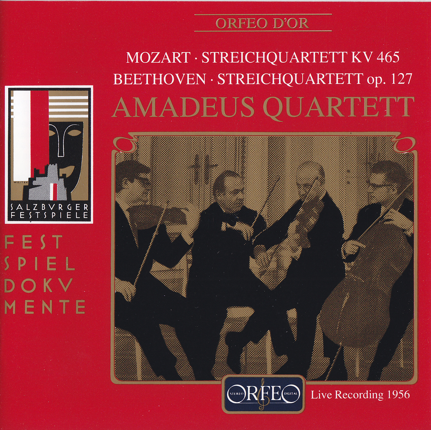 Diabolus In Musica: Mozart & Beethoven - String Quartets - Amadeus Quartet
