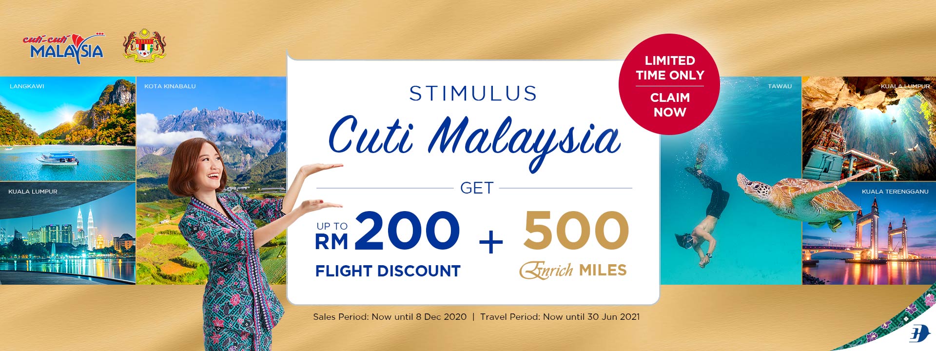 Pelancongan Kini - Malaysia (Malaysia - Tourism Now): Malaysia Airlines Launches Special ...