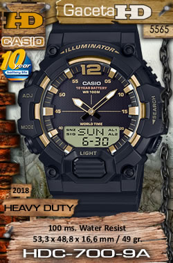 Gaceta HD: Versiones del HDC-700