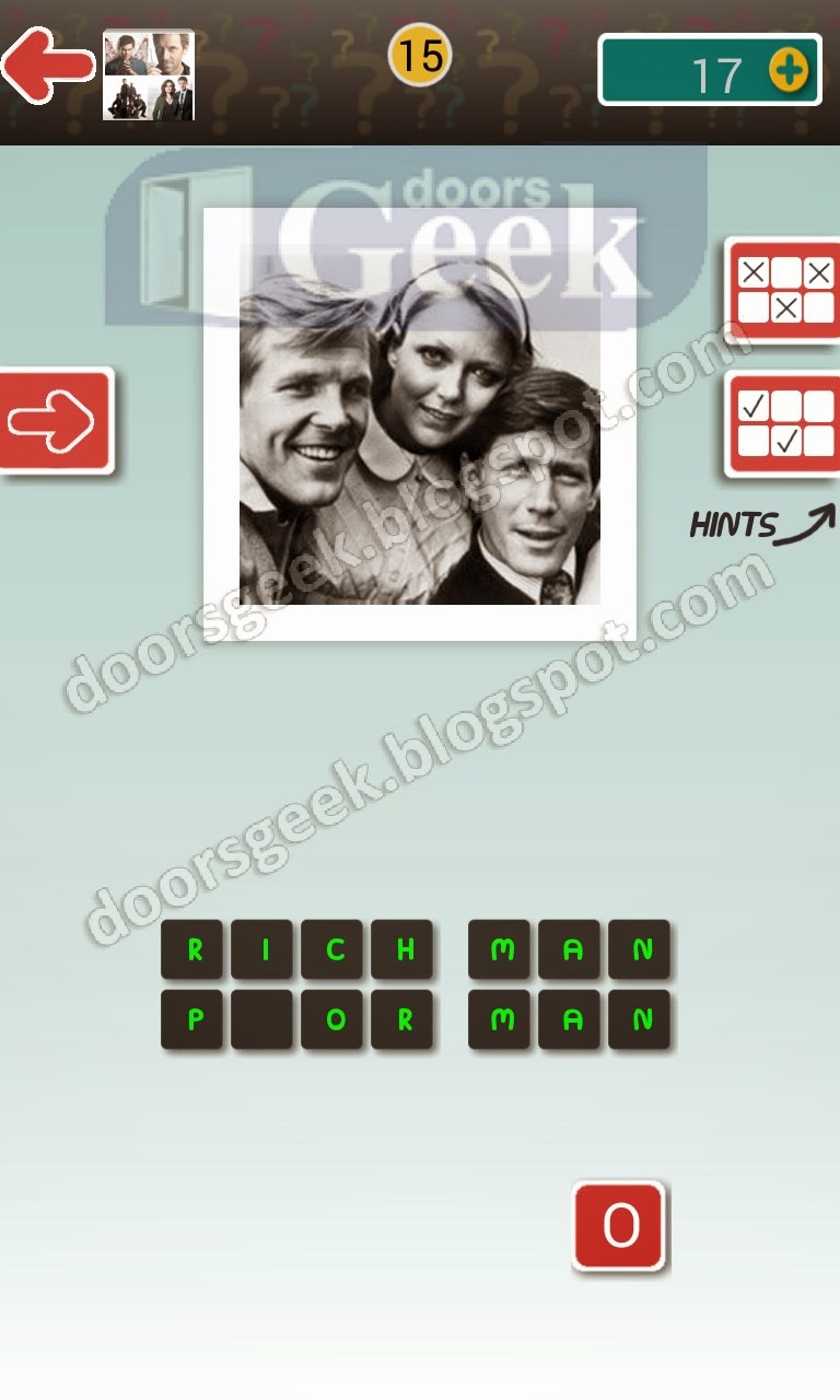 Guess the TV Show - Level 33-15 Answer ~ Doors Geek