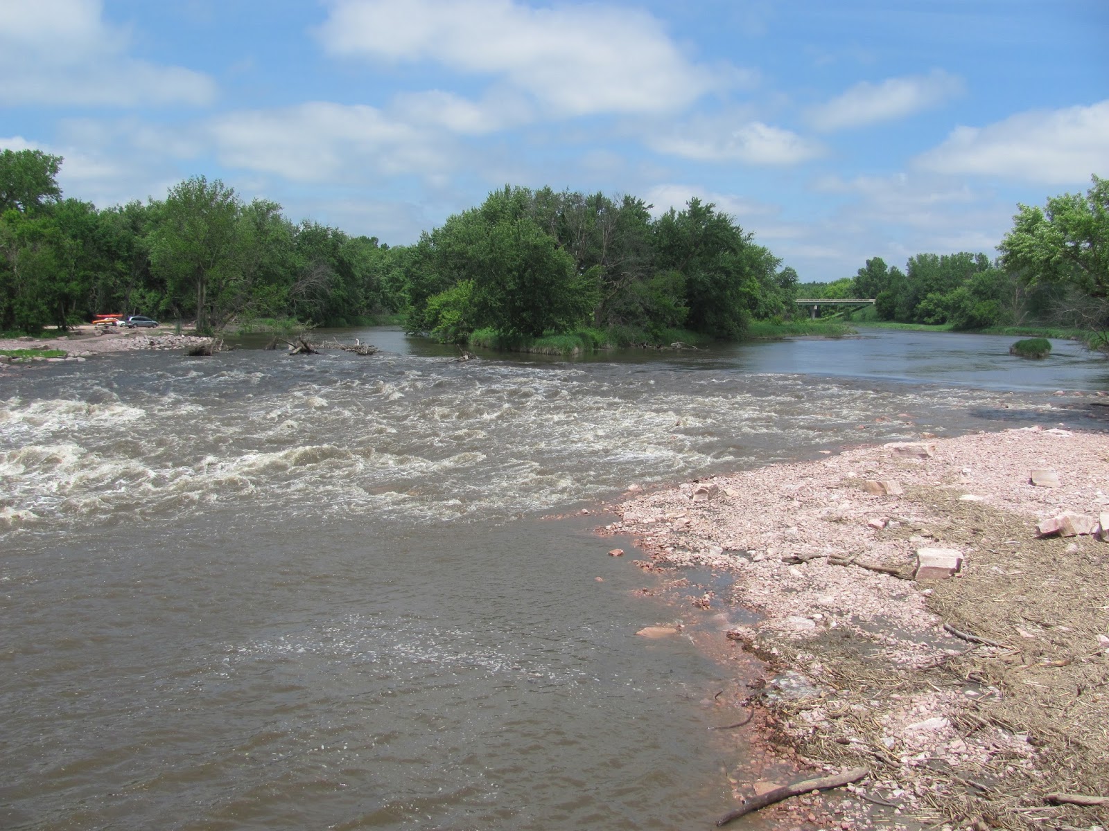 Kayaking the Lakes of South Dakota: The Klondike Dam Becomes the ...