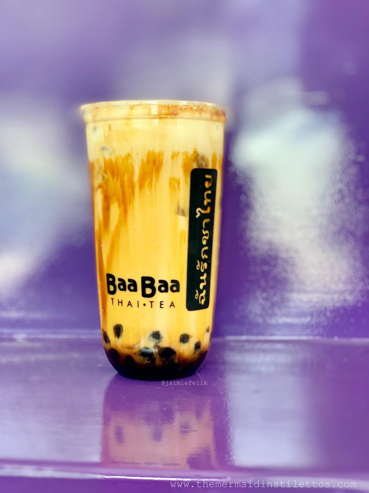 THE TASTE OF BAA BAA THAI TEA | Mermaid in Stilettos