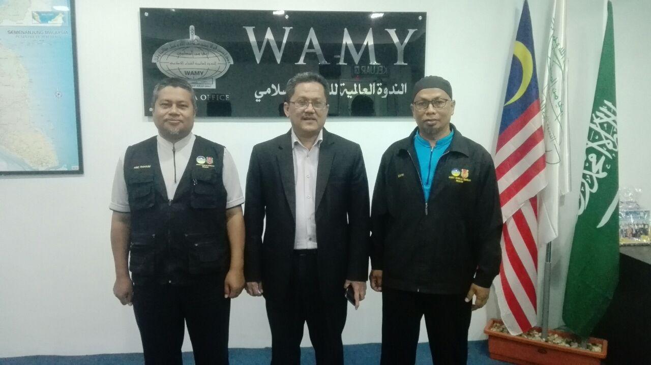 KADET REMAJA SEKOLAH (KRS) MUSLEH: LAWATAN KERJA KE WAMY MALAYSIA