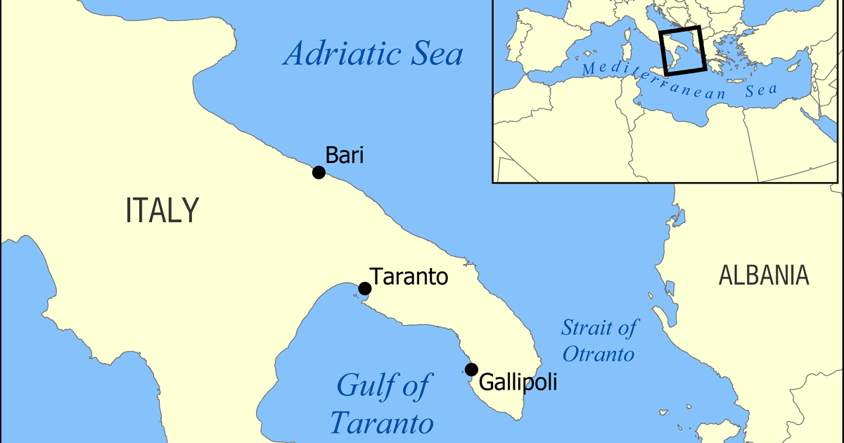 Quadra Consulting Taranto Italy Map