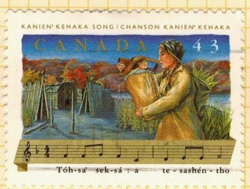 Postal History Corner: Canadian Folk Songs 1993