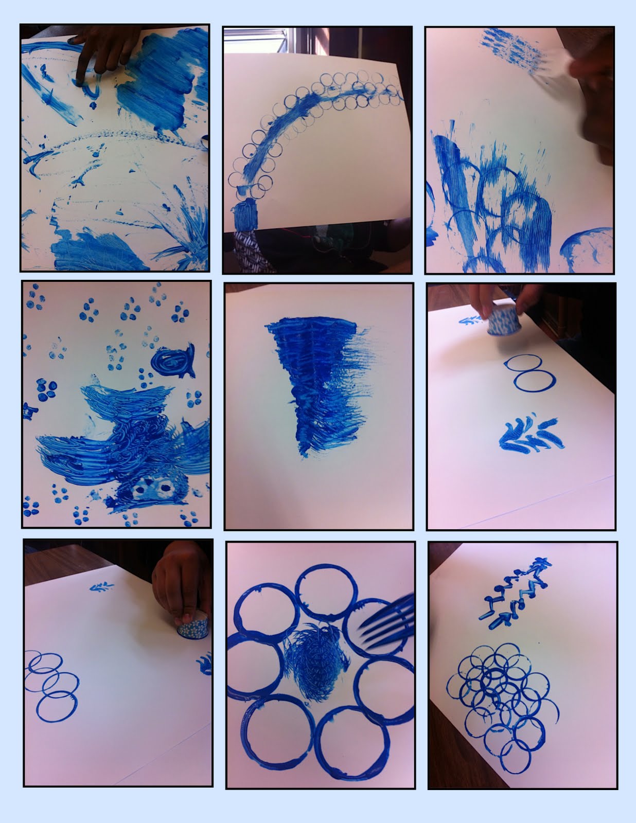 VISUAL ARTS at Another Course to College: BLOCK PRINTING!