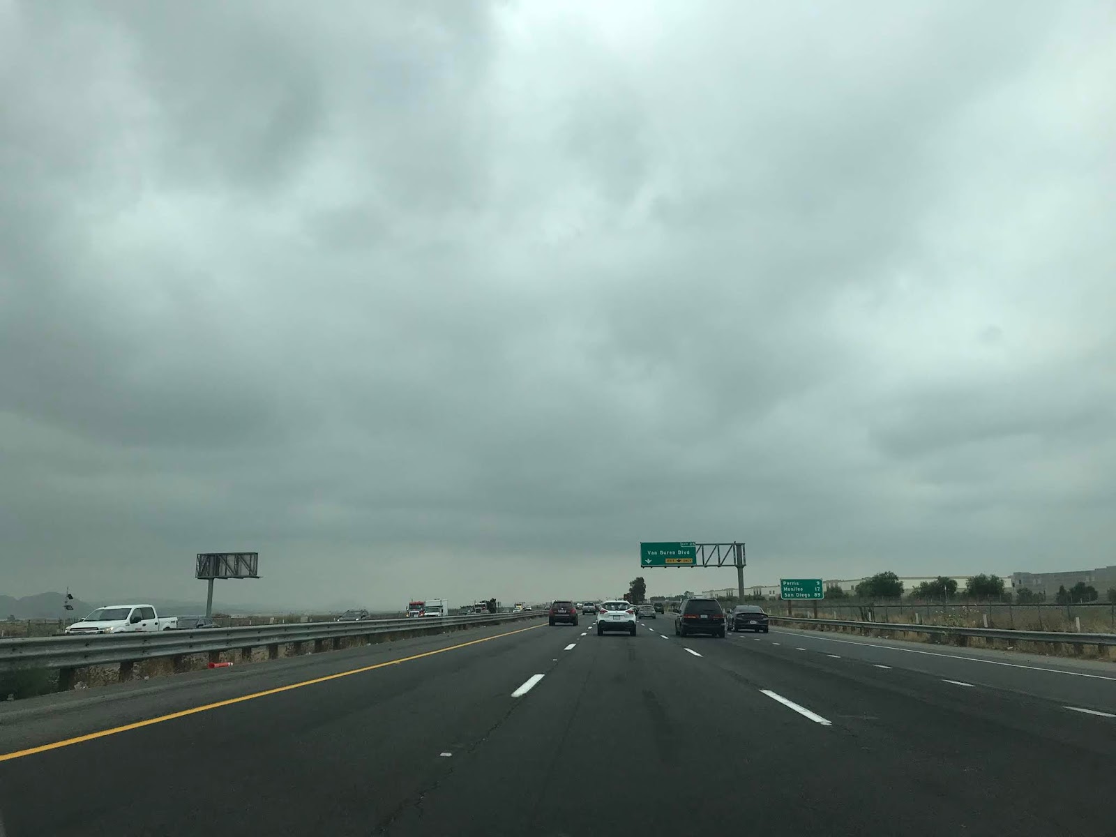 Interstate 215/former Interstate-15 East and California State Route 194