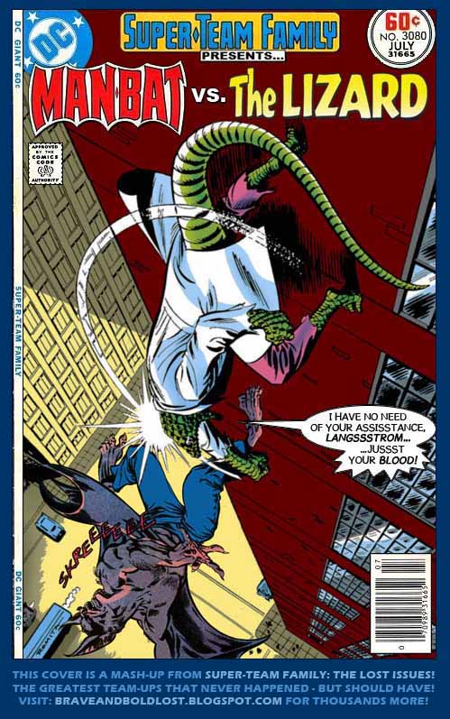 The Lizard Vs Man Bat