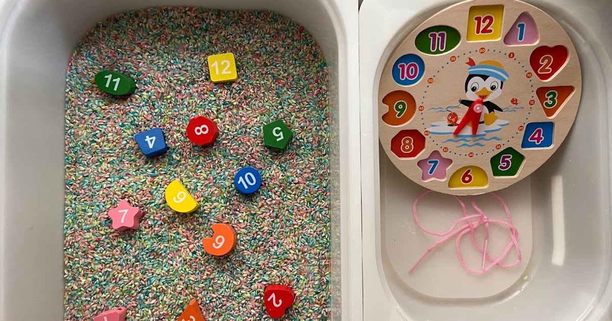 Trabajamos los números y la motricidad fina