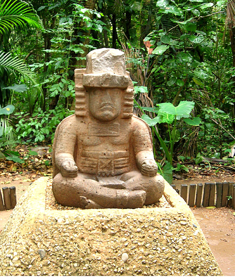 Olmec sculptures in the La Venta Museum, Mexico - Ancient Inquiries