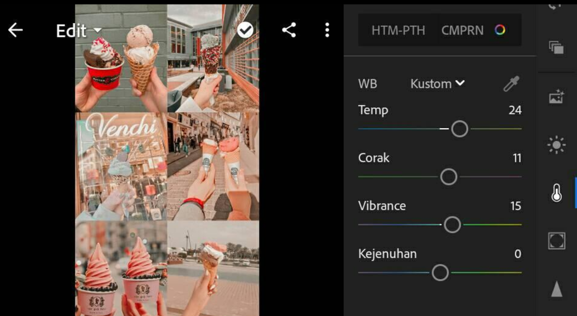 Rumus Lightroom Peach Tone Ala Selebgram – Asalkata