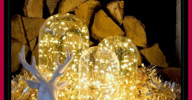 Dollar Store Crafter: DIY Starry String Lights Cloches