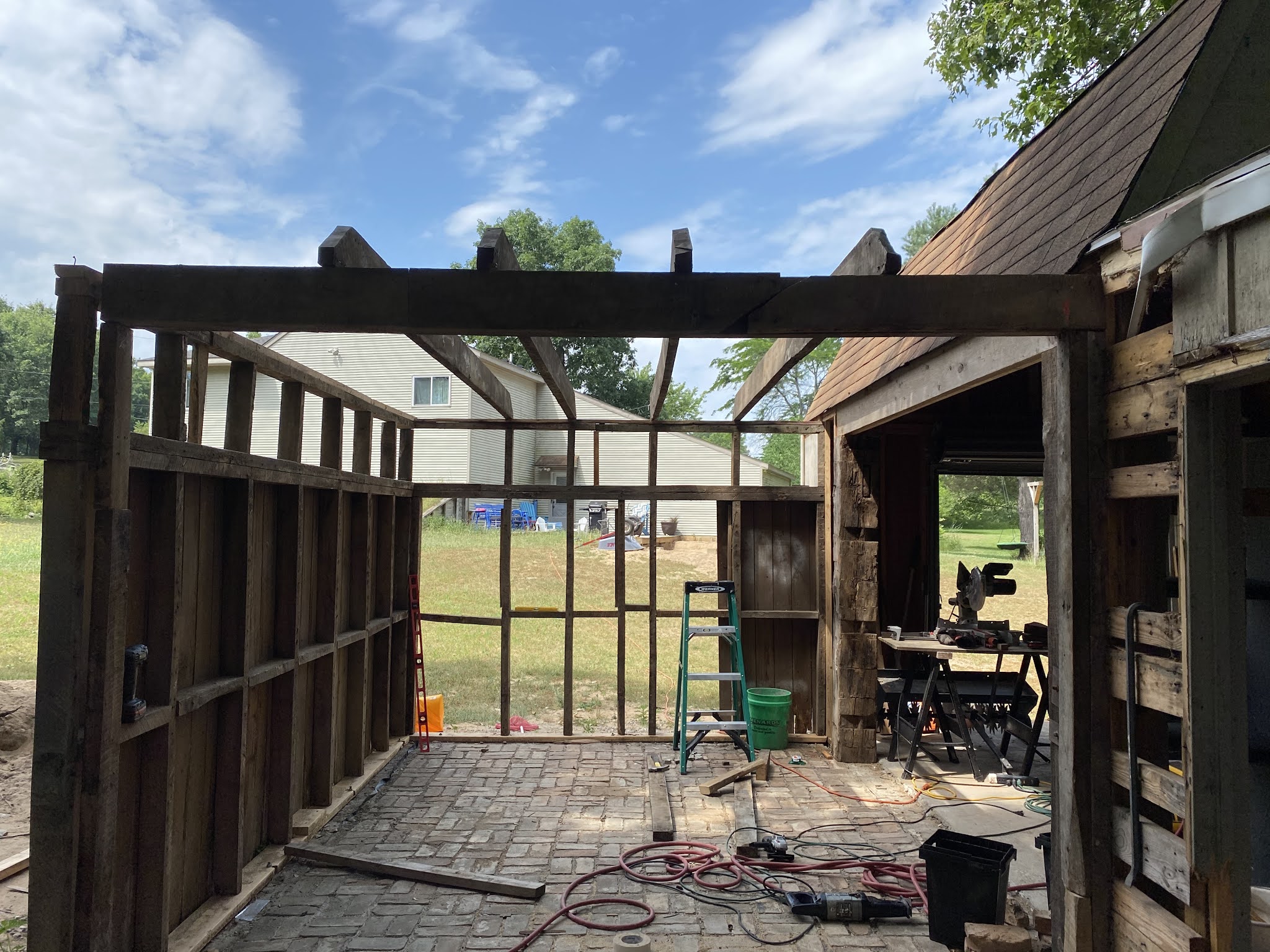 Shred Shed - DIY Music Studio, Vol. 3 - Roof, Siding and more! | The ...