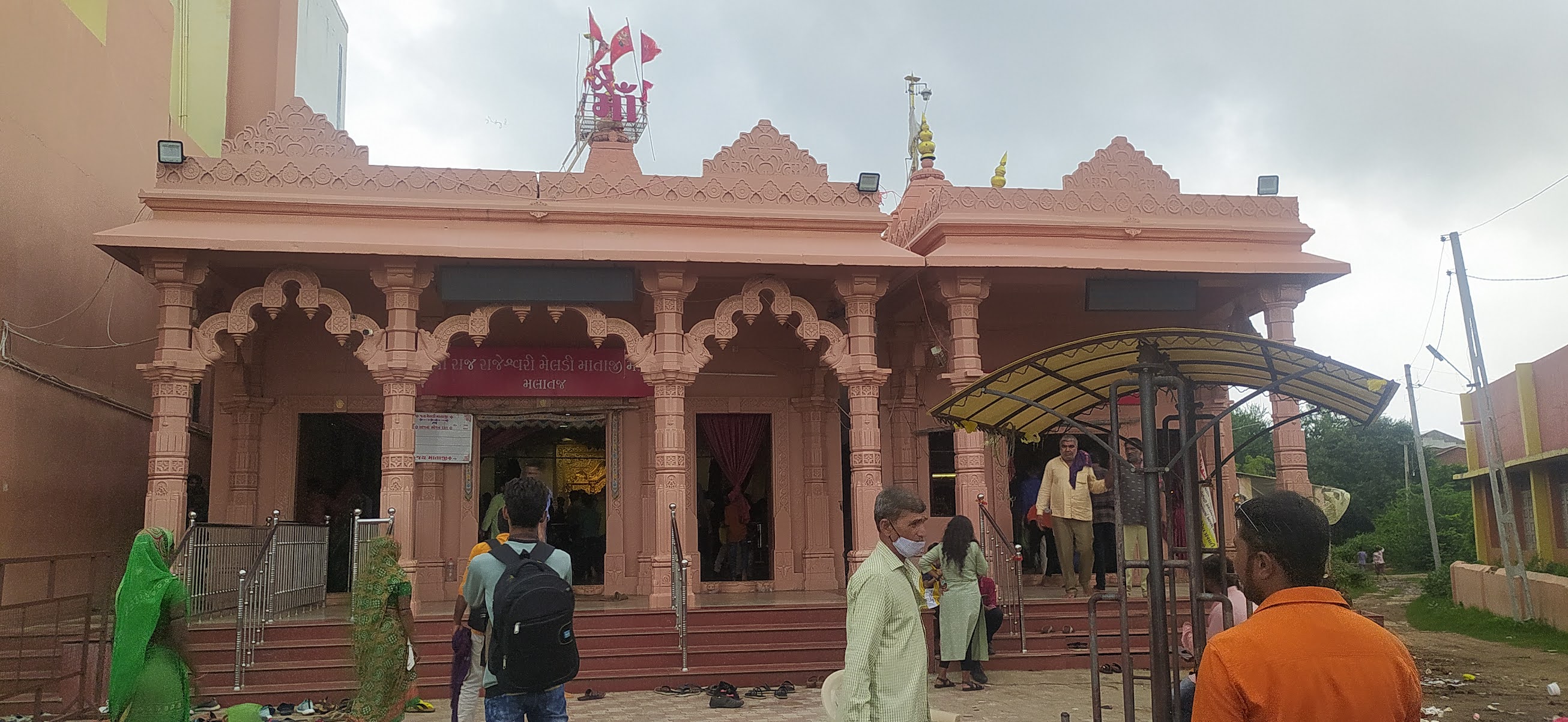 Rajrajeshwari Meldi Ma Temple in Malataj Anand Gujarat India