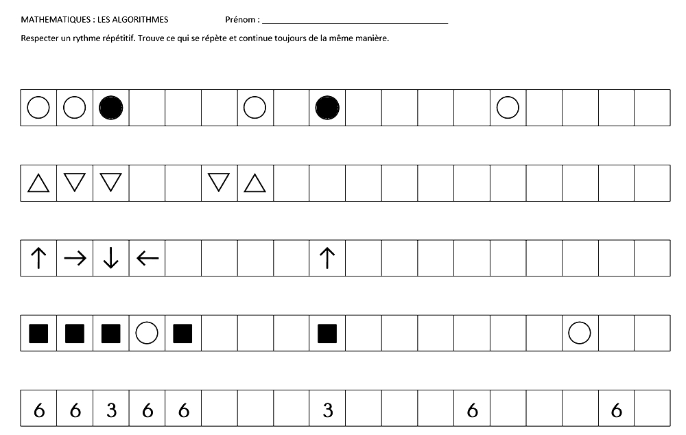 Le Journal de Chrys: Algorithmes en GS/CP