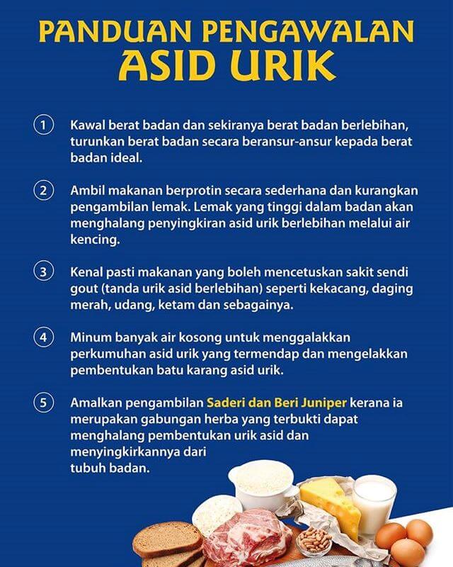 Panduan Pengawalan Asid Urik