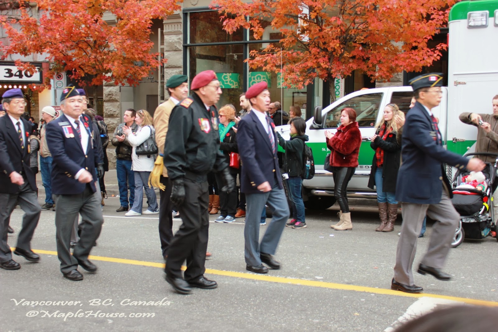 Living Vancouver Canada: Remembrance Day Ceremony and Parade - Victory ...