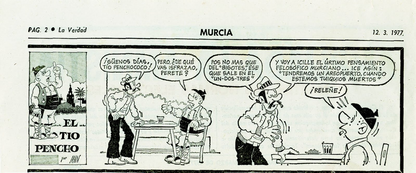 JESÚS FERNÁNDEZ FAURA: TÍO PENCHO EN 1977