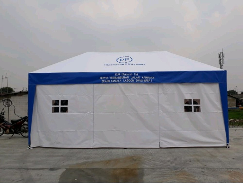 Tenda posko: Tenda proyek