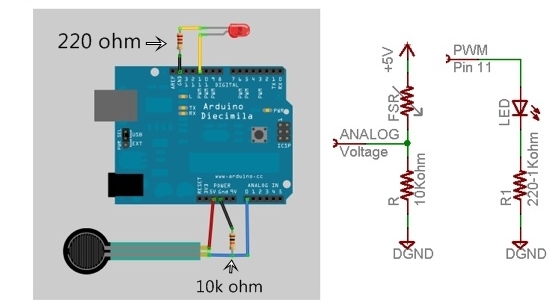 Arduino Tutorial How To Use A Force Sensitive Resistor Pirates Tech How To Techocean