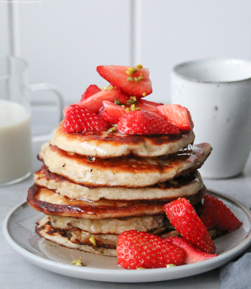 ...what Ina loves : Gesunde 5 Zutaten-Quark-Pancakes