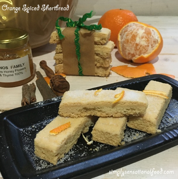 Orange Spiced Shortbread | simply.food