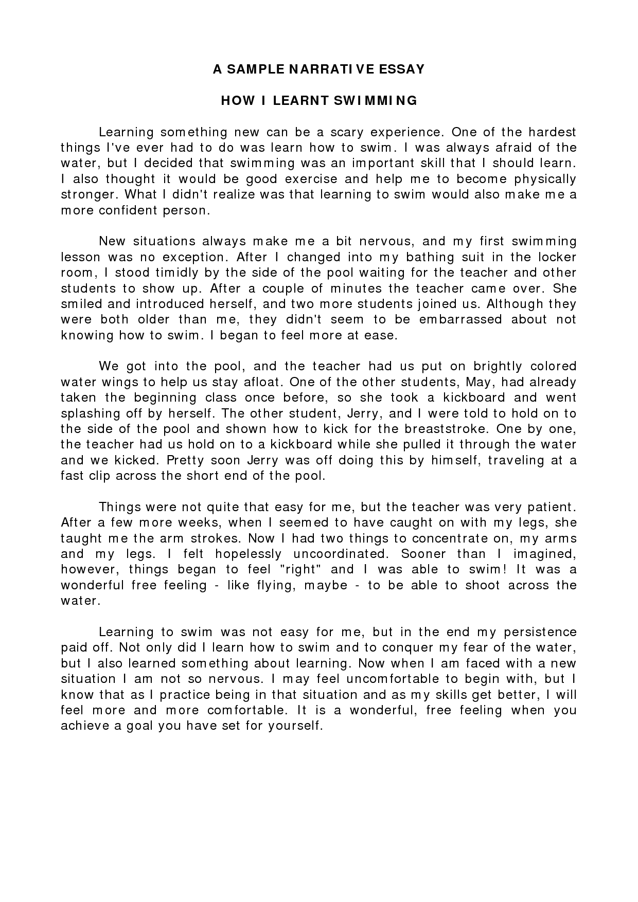 Narrative Essay Example High School Birthday Letter narrative-essay-example-high-school-birthday-letter