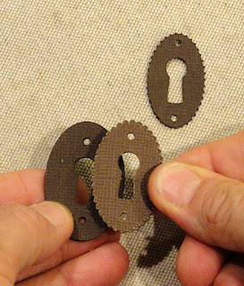 Needles 'n' Knowledge: Key Lock Plate Embellishments