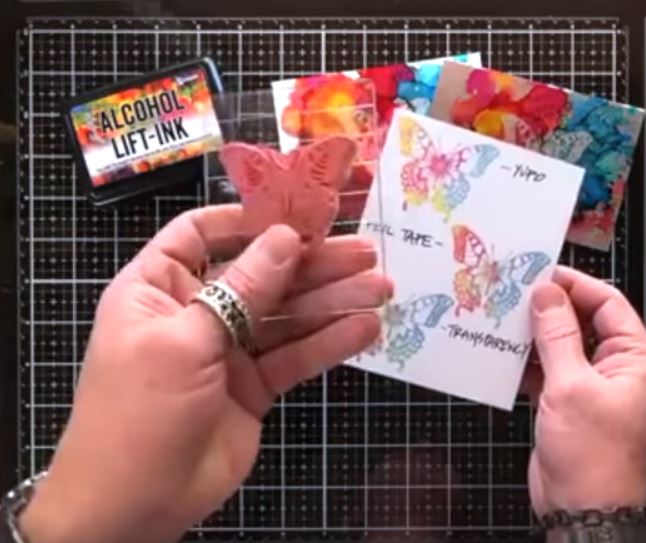 Stamping with Alcohol Lift Ink for Easy Custom Image Transfers / The ...