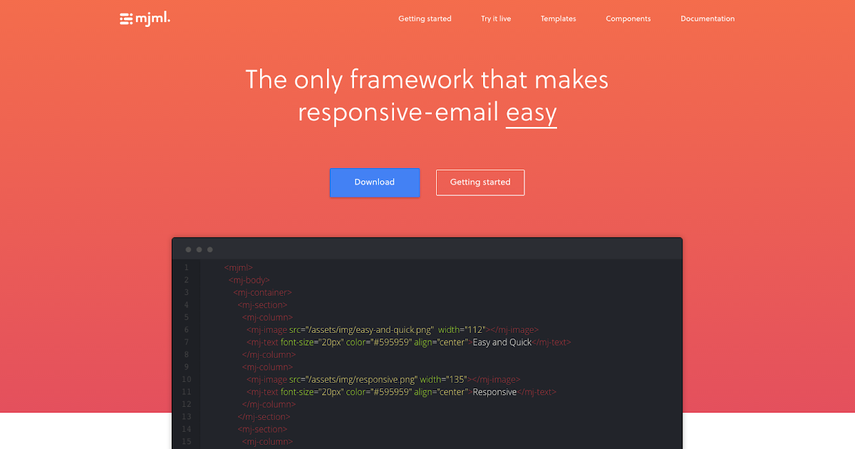 How to create mail template using MJML Framework ~ Nextbro Notes