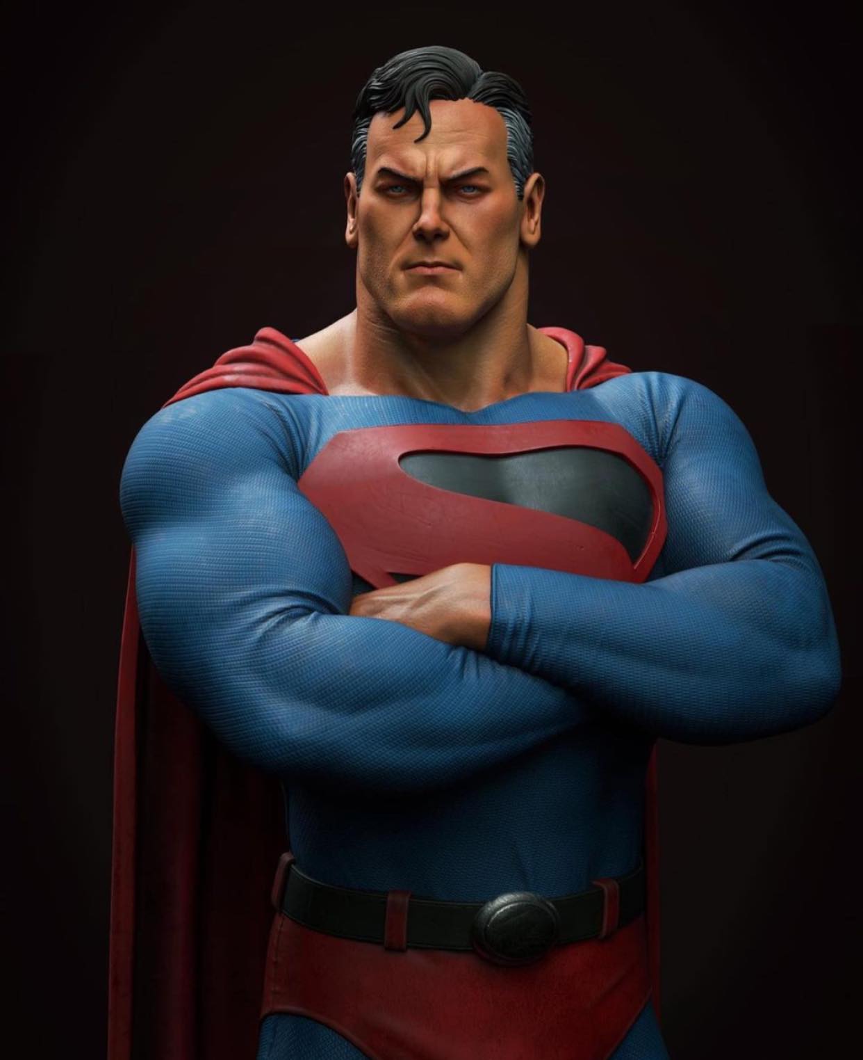 JIMSMASH ! ! !: AMAZING ALEX ROSS SUPERMAN STATUE - (UPDATED)