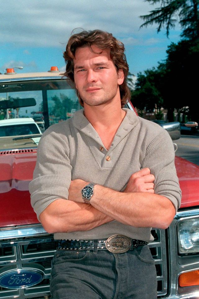 30 Photographs of a Young Patrick Swayze Rocking His Mullet Hairstyle ...