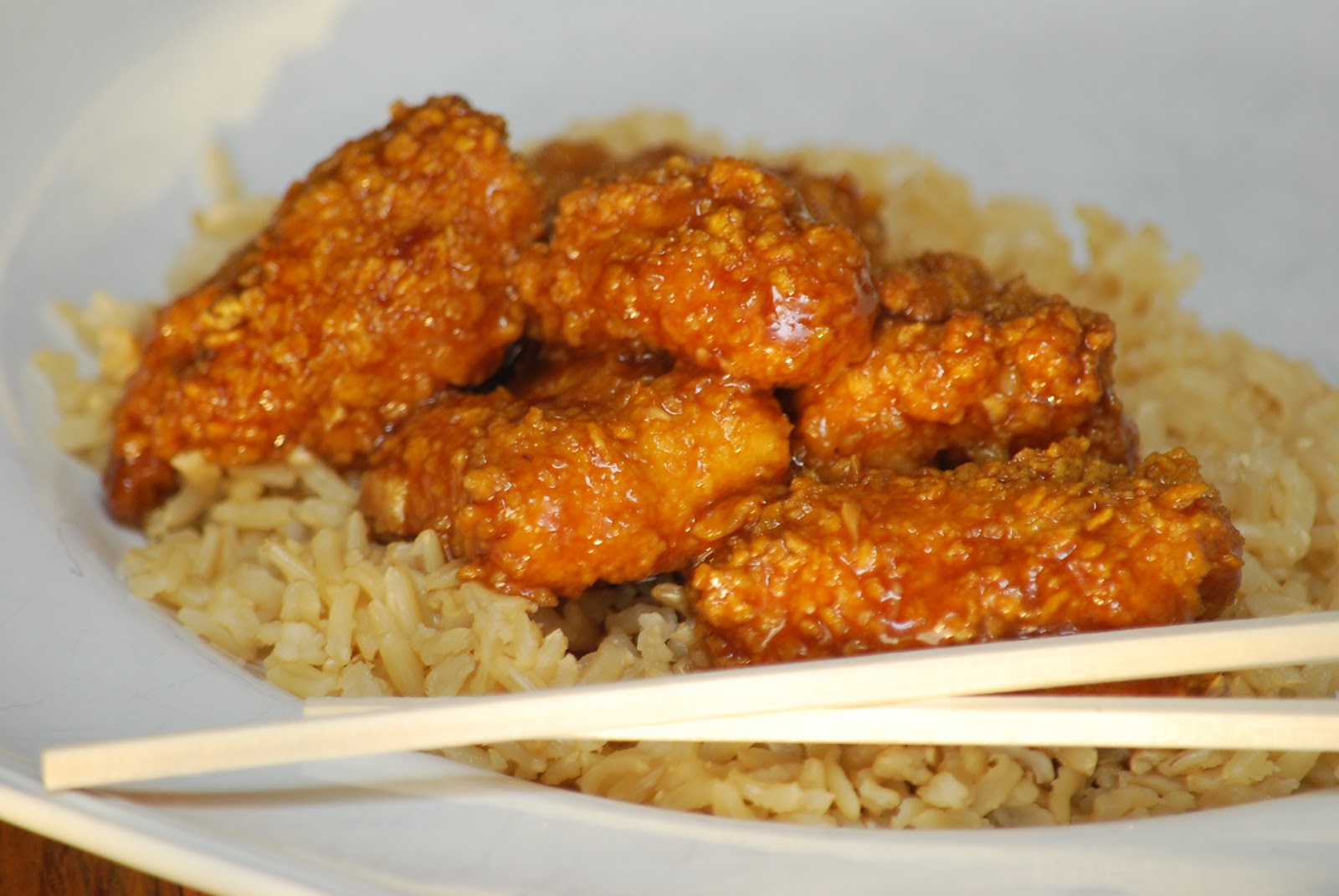 My story in recipes: General Tso's Reduced Fat chicken