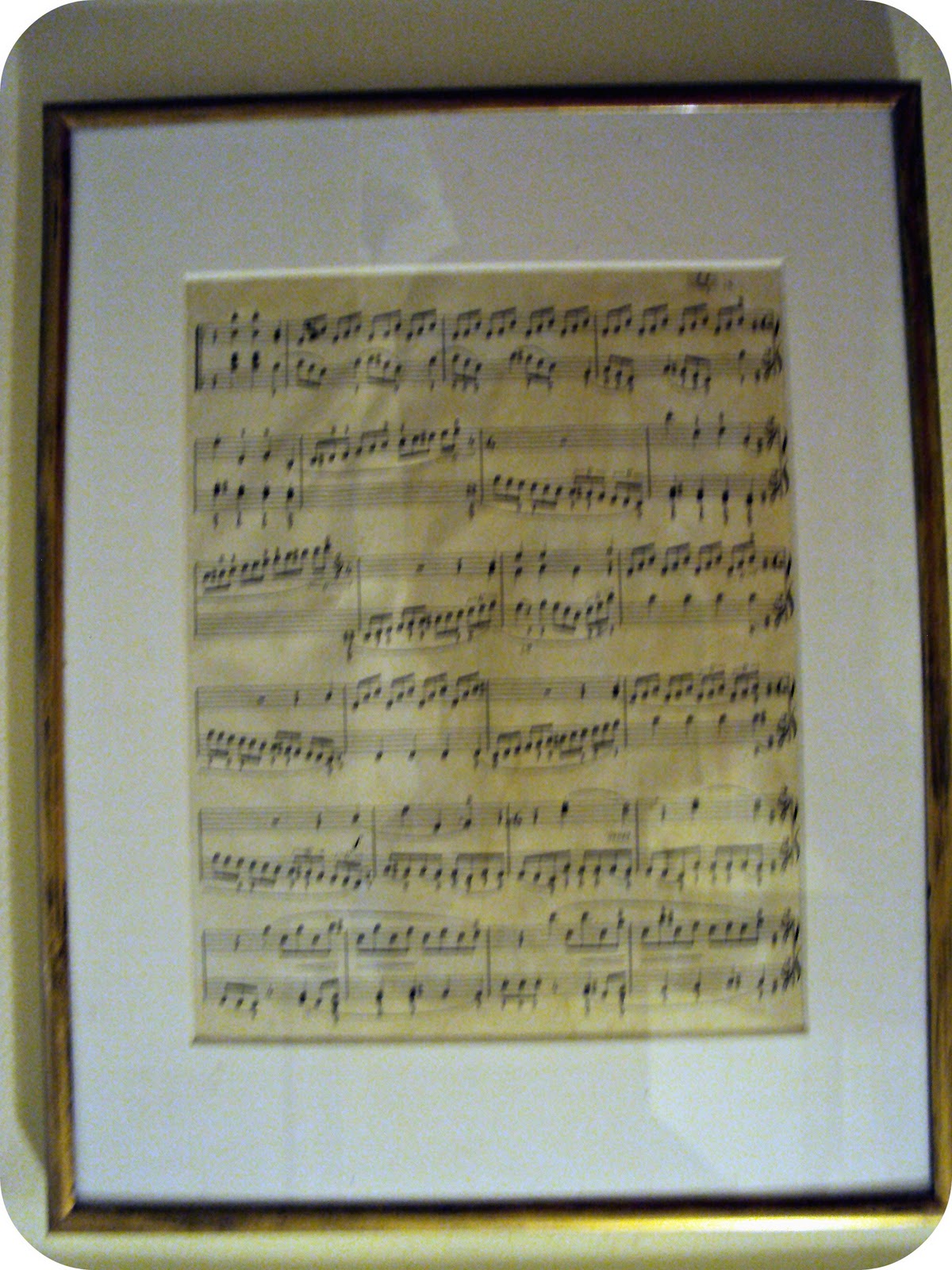 My Semi Grownup Life: Restoration Hardware Hack: Framed Sheet Music