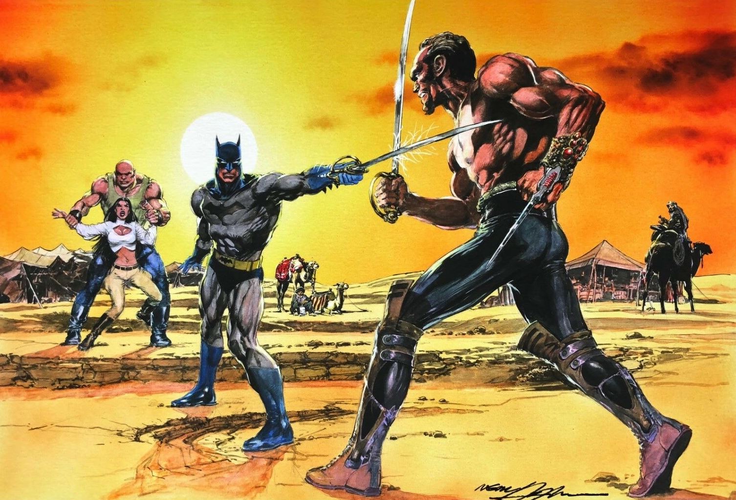 Cap'n's Comics: Batman VS Ra's al Ghul by Neal Adams