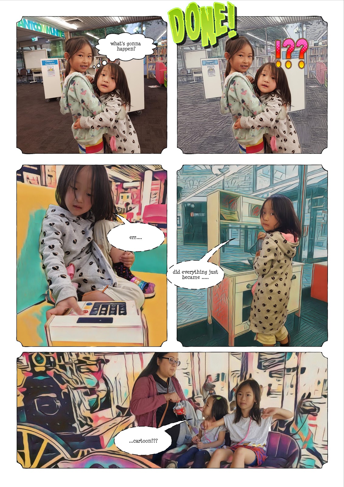 Tales of the magic genie! - Life in a comic!