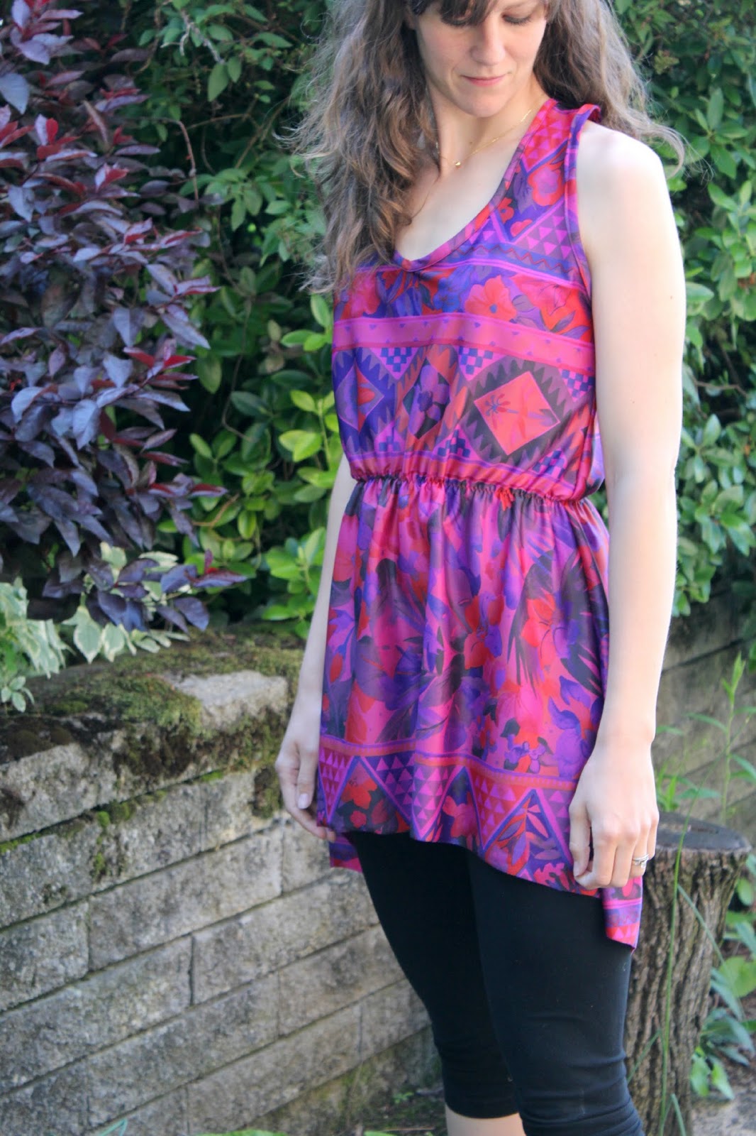 EAT+SLEEP+MAKE: CRAFT: High-Low Racerback Tunic