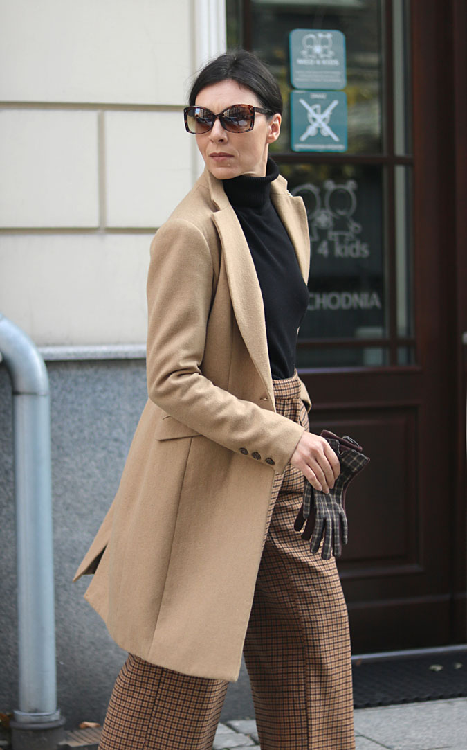 Kuloty w kratę - Minimalissmo. Blog modowy